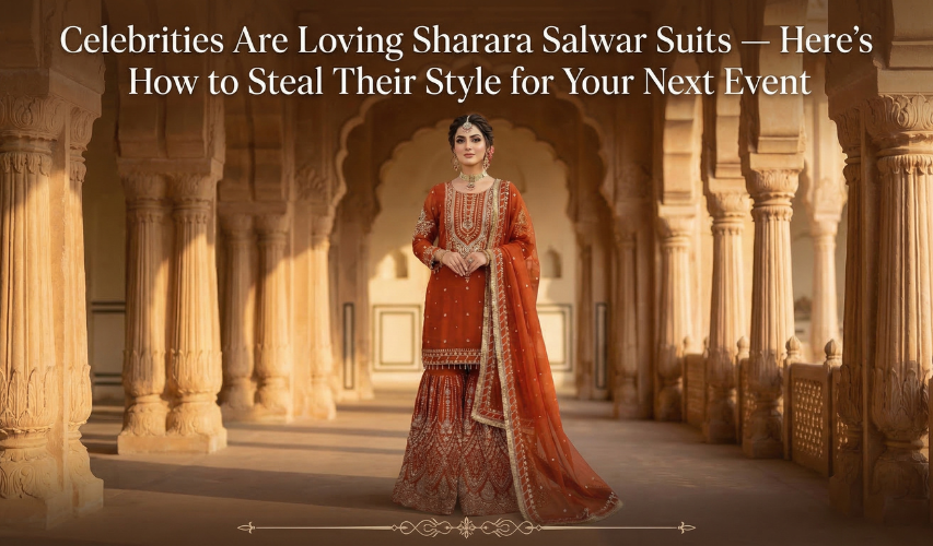 How to Steal Celebrities' Sharara Salwar Suit Style for Your Event